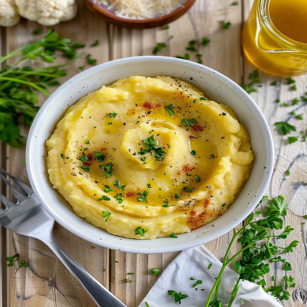 Rutabaga and Cauliflower Puree