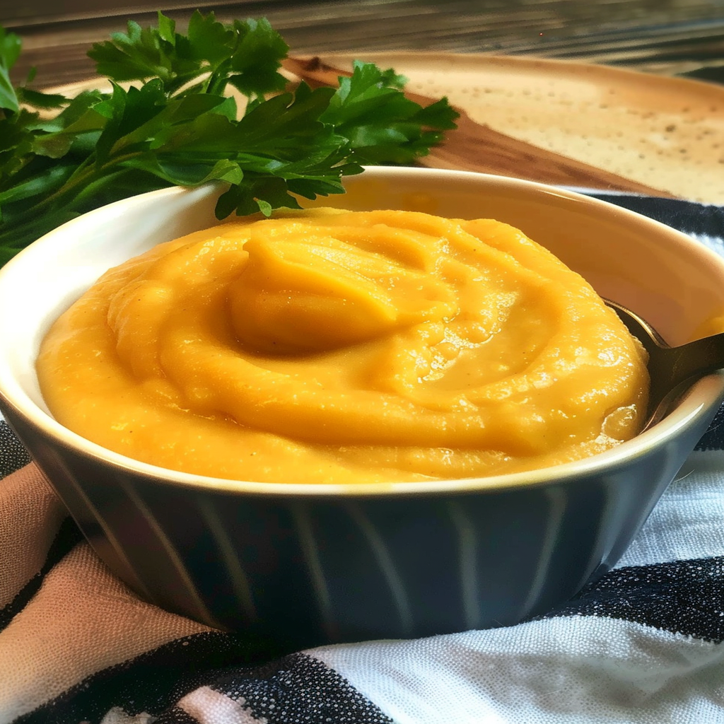Rutabaga and Ginger Puree