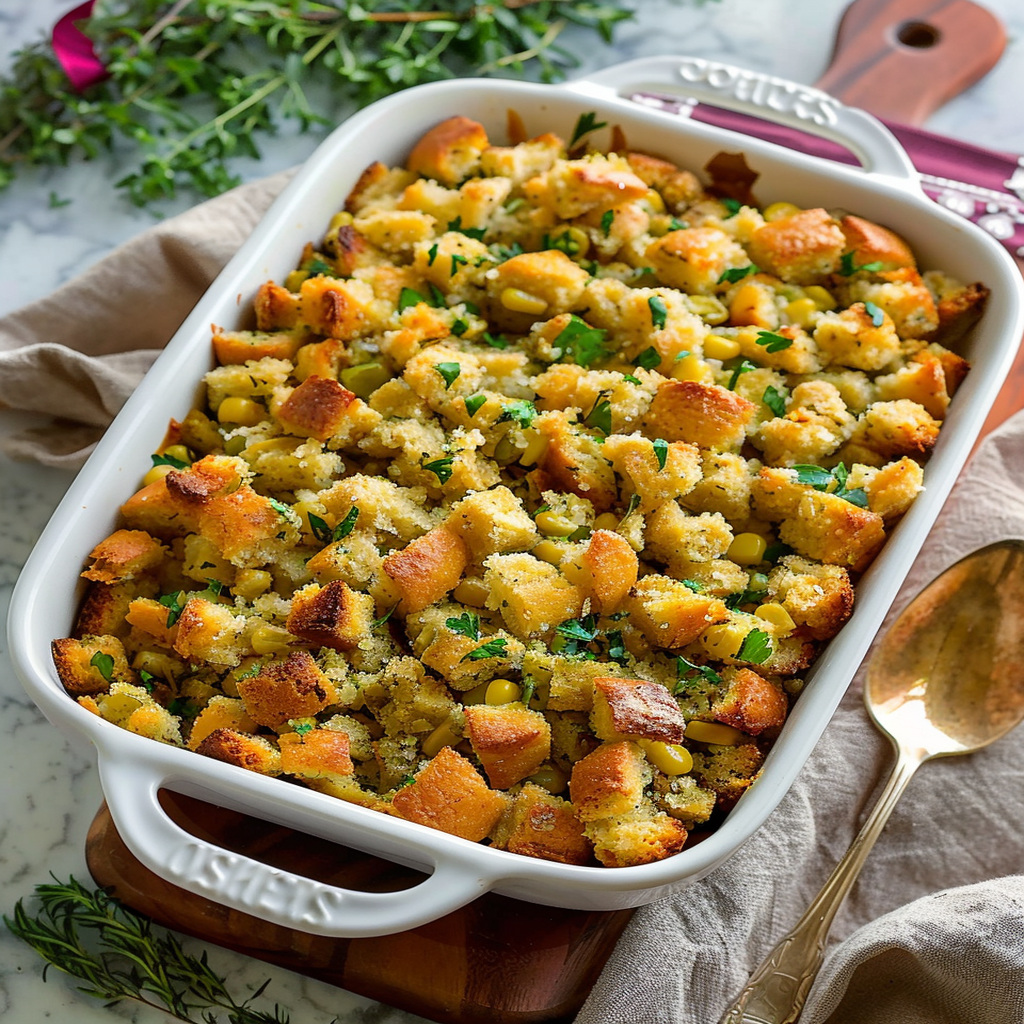 Thanksgiving Recipe: Cornbread Stuffing