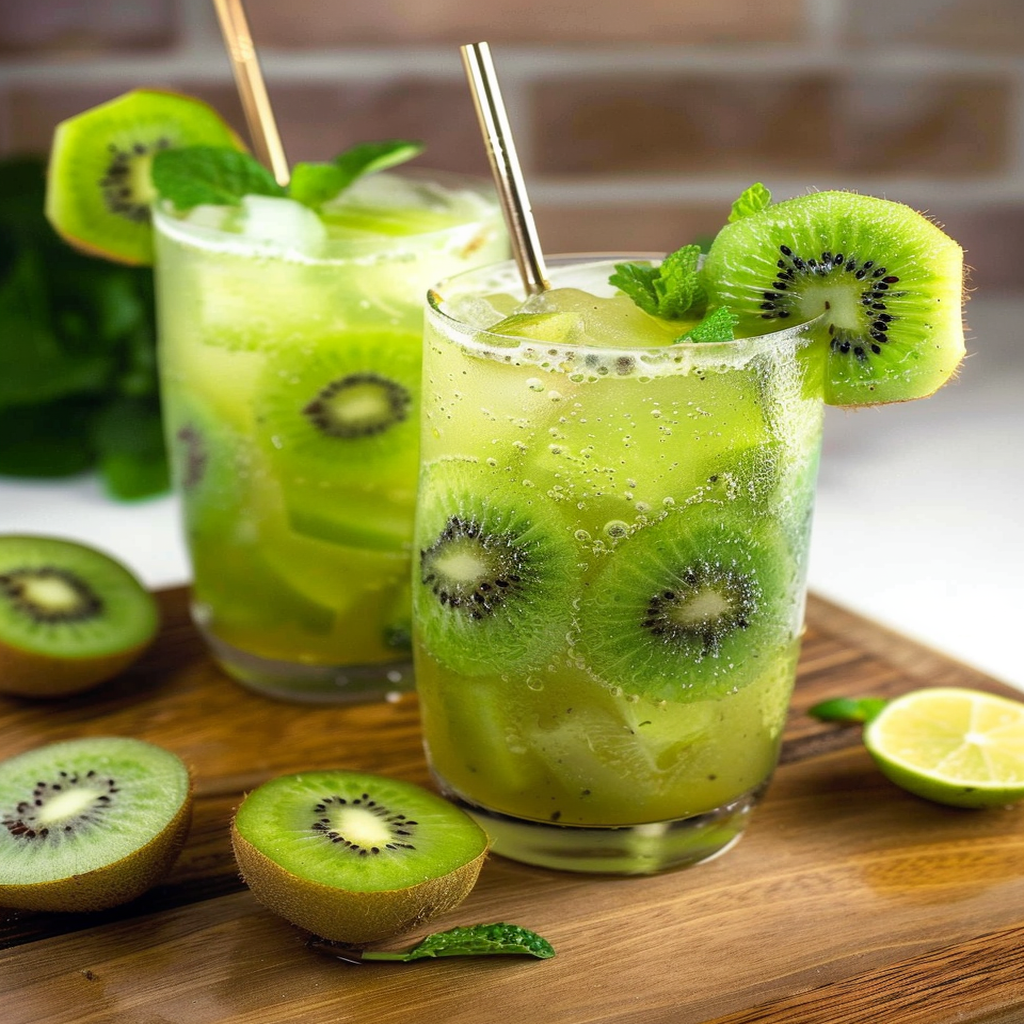 Kiwi-Citrus Mocktail