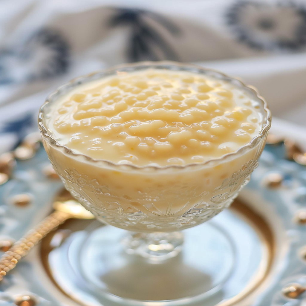 Milk Tapioca Pudding