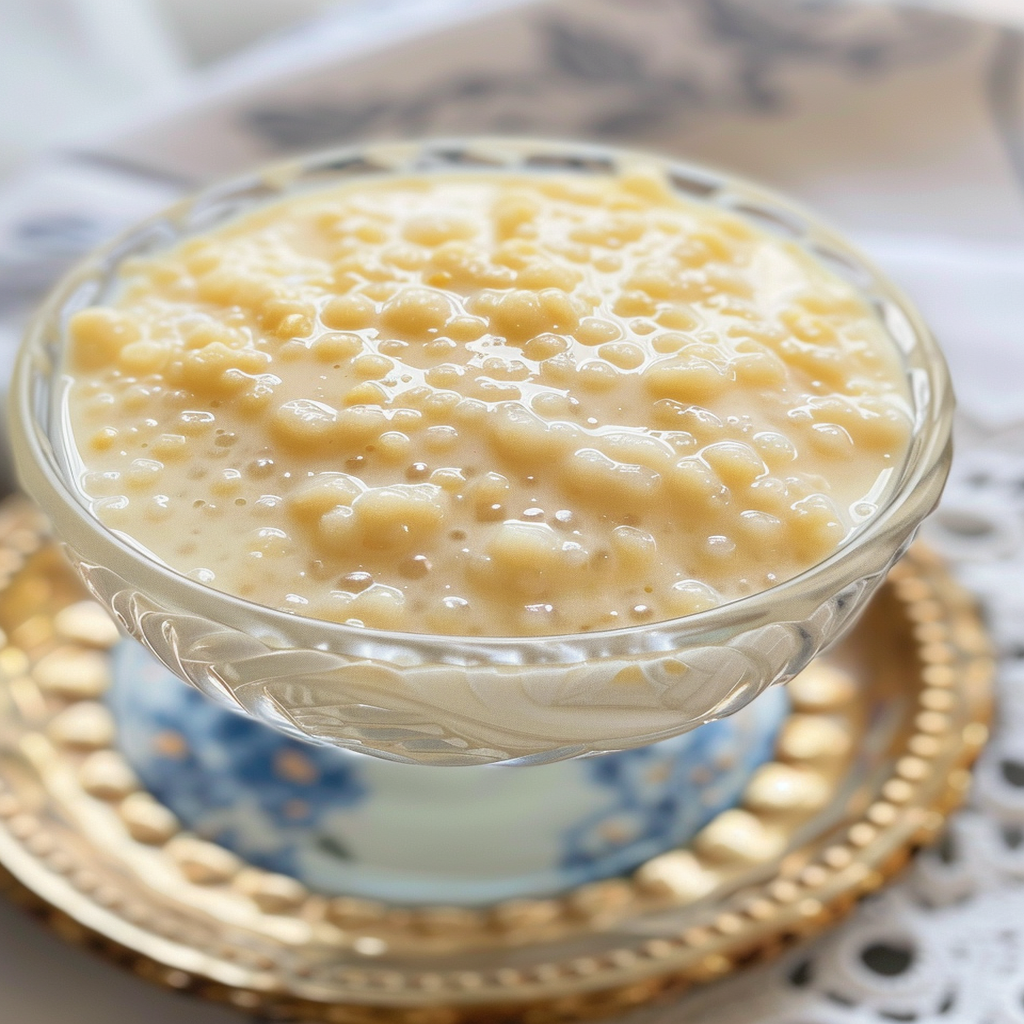 Milk Tapioca Pudding