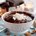 Almond Joy Chocolate Fondue