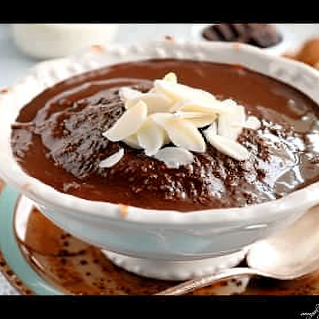 Almond Joy Chocolate Fondue