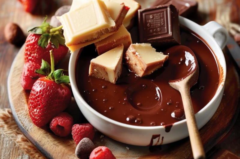 Espresso Chocolate Fondue