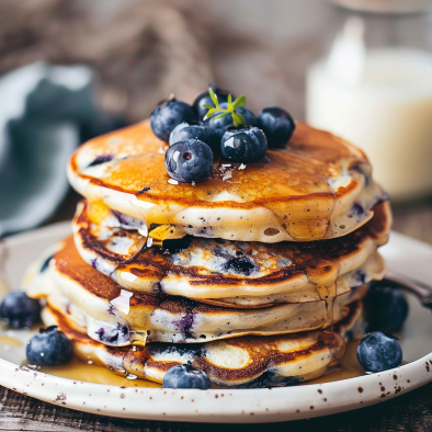 Blueberry Buttermilk Pancakes
