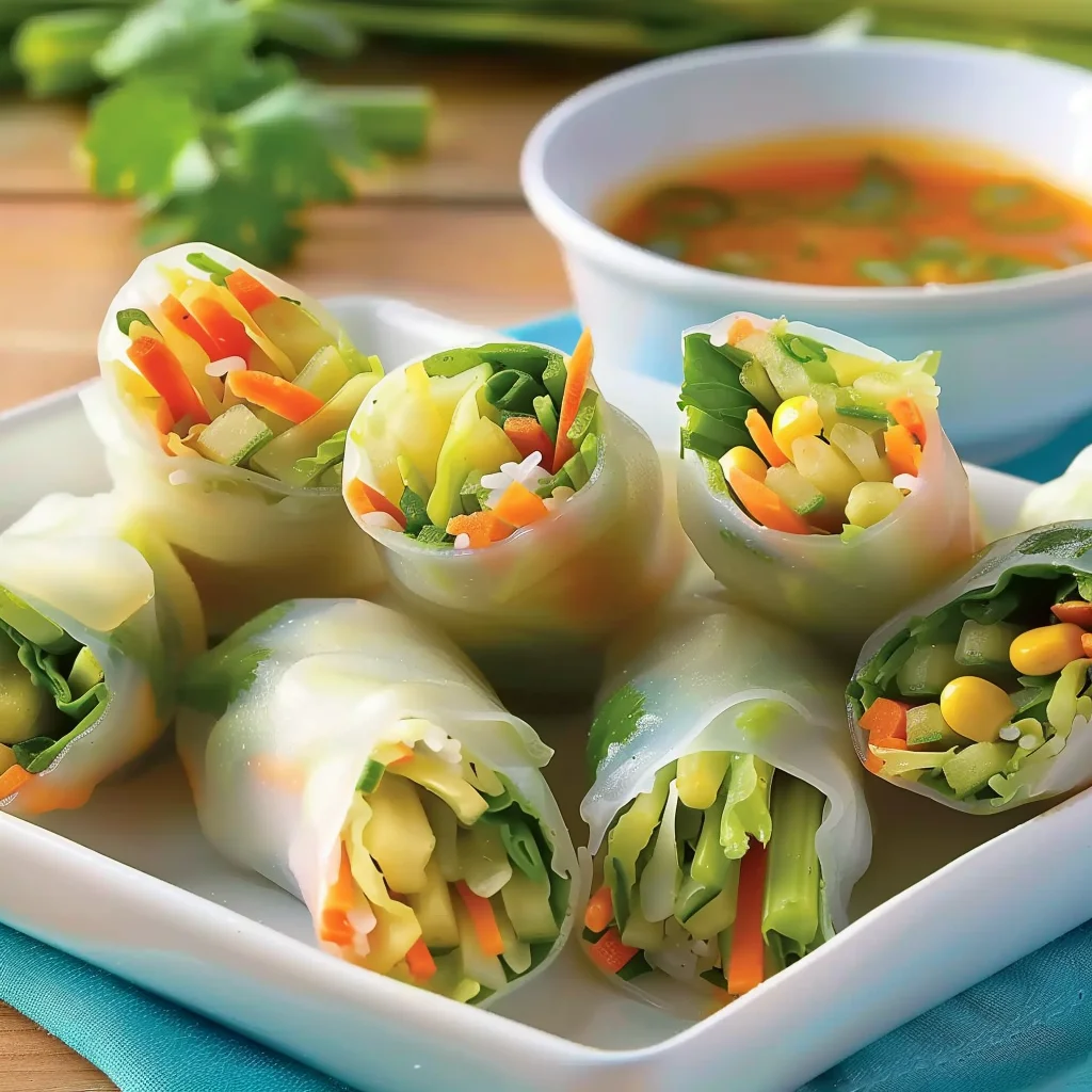 Bok Choy Vegetable Spring Rolls: Fresh and Flavorful Delight ...