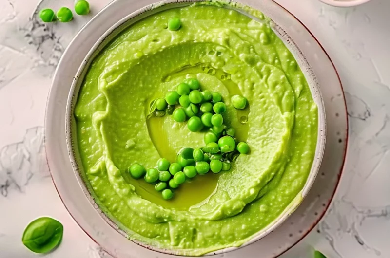Creamy Green Pea Puree: The Best Healthy Dip Ever - yumyumrecipeshub.com