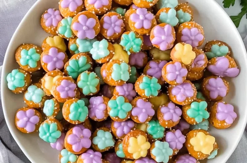 Spring Flower Pretzel Bites: Delightfully Buttery Treats ...