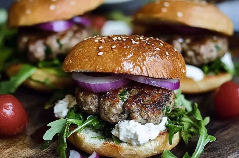 Cherry Lamb Kofta Mini Burgers: Juicy Flavor Explosion ...